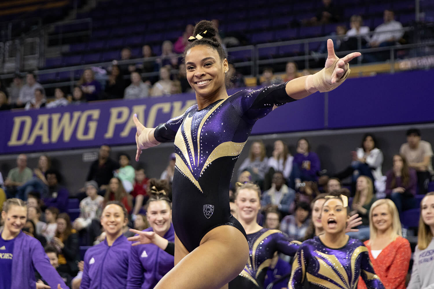Washington Gymnastics: Washington vs Boise State - SplitPrecision ...
