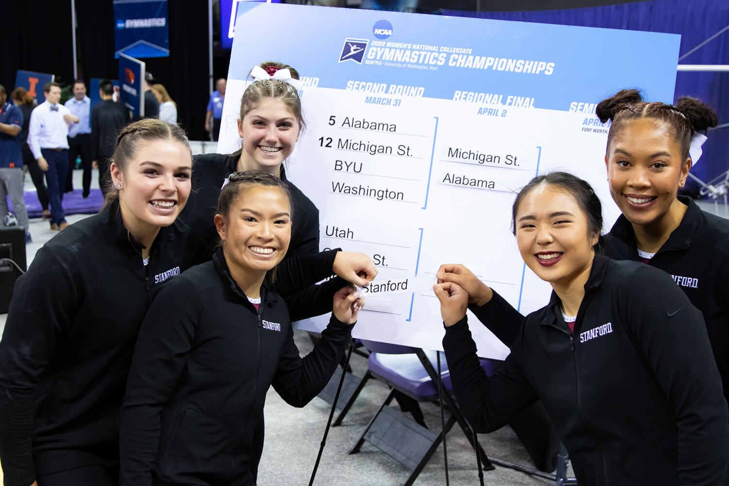 Stanford Gymnastics: Regional Semifinal - SplitPrecision Photography