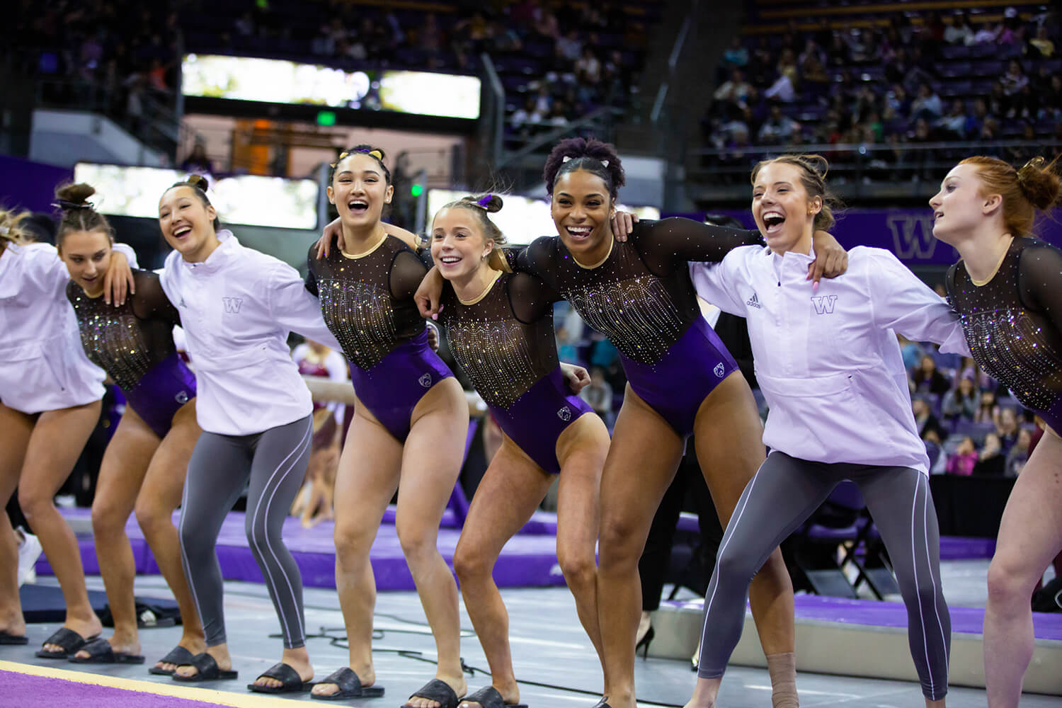 Washington Gymnastics: Washington vs Arizona State - SplitPrecision ...